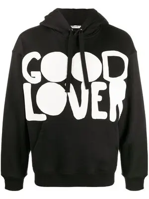 Valentino Garavani Lettering Print Hoodie