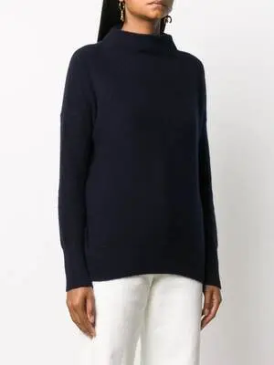 Vince Roll Neck Jumper - Blue