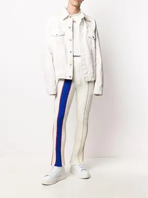 AMBUSH Logo Band Ribbed Trousers
