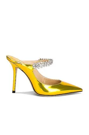 JIMMY CHOO Bing 100 Mules Acid Yellow