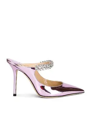JIMMY CHOO Bing 100 Mules Mauve