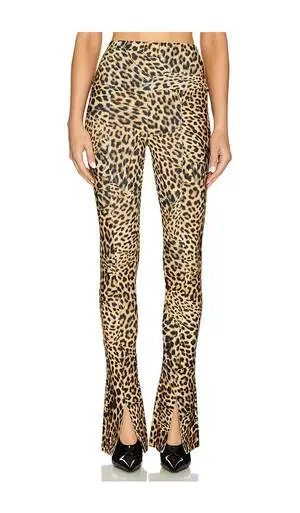 Norma Kamali Slit Leggings