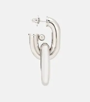 Rabanne Chain Link Earrings - Silver