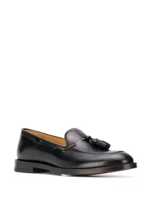 SCAROSSO William Tassel Loafers - Black