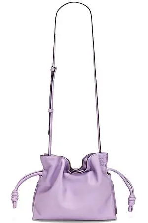 Loewe Loewe Flamenco Clutch Mini Bag In Chocolate Light Mauve