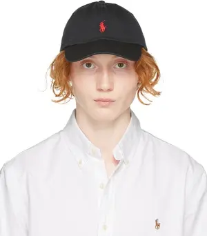Ralph Lauren Polo Ralph Lauren Black Chino Ball Cap Black