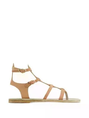 ANCIENT GREEK SANDALS Stephanie Leather Sandals - Brown
