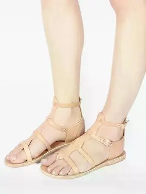 ANCIENT GREEK SANDALS Stephanie Leather Sandals - Brown