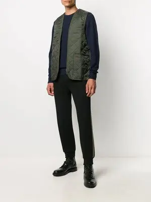 Barbour Quilted Reversible Gilet - Green