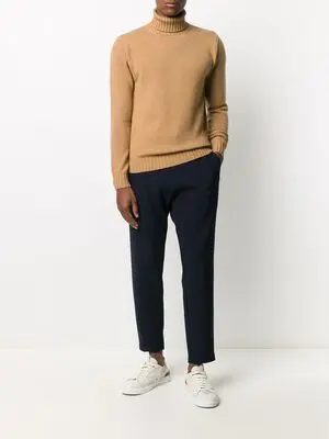 DELL'OGLIO Long Sleeve Chunky Knit Jumper