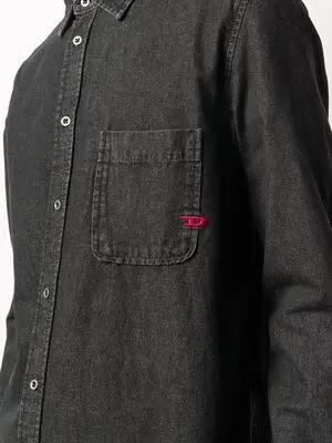DIESEL® Logo Denim Shirt