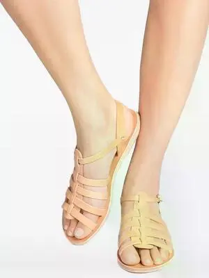 ANCIENT GREEK SANDALS Korinna Strappy Sandals - Neutrals
