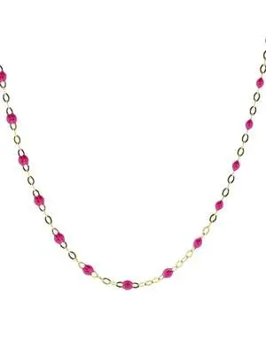 Gigi Clozeau 18kt Yellow Gigi Beaded Necklace - Gold