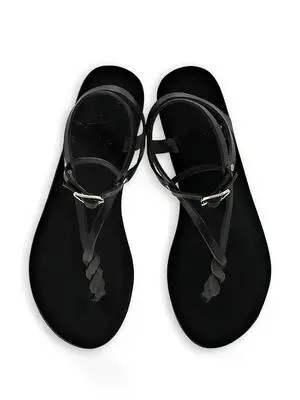 ANCIENT GREEK SANDALS Ismene Sandals - Black