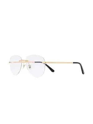 Cartier Pilot-frame Glasses