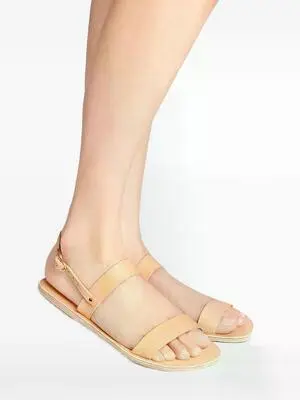 ANCIENT GREEK SANDALS Clio Flat Sandals - Neutrals