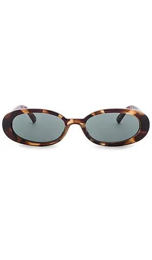 Le Specs Outta Love Sunglasses - Tort & Green