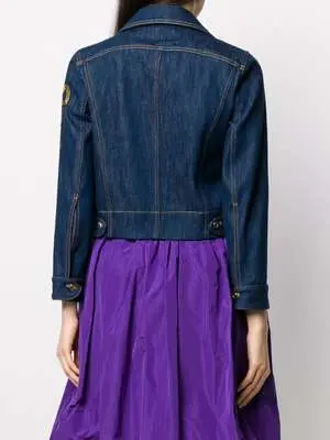 Patou Logo-embroidered Denim Jacket