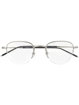 Montblanc Round Frame Glasses - Silver