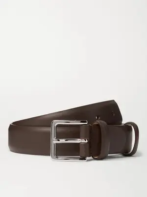 Mr P. Leather Belt - Brown