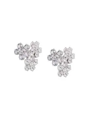 JENNIFER BEHR Jennifer Behr Violet Stud Earrings Silver
