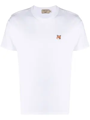 Maison Kitsuné Embroidered Ogo T-shirt