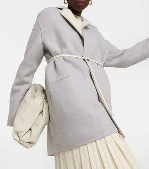 Loro Piana Jimi Reversible Cashmere-blend Jacket - Grey