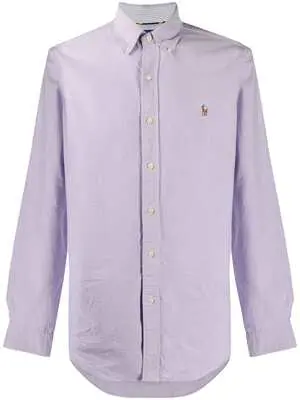 Polo Ralph Lauren Logo Embroidered Button-down Shirt