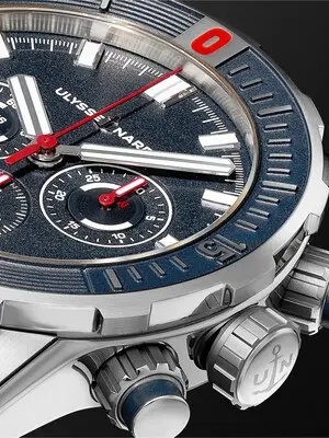 ULYSSE NARDIN Diver Automatic Chronograph 44mm Titanium Watch