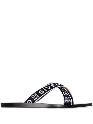 Givenchy Logo-strap Flat Sandals