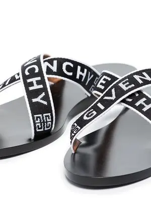 Givenchy Logo-strap Flat Sandals