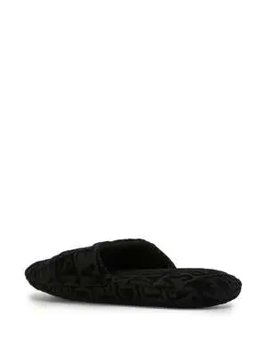 Versace Medusa Terricloth Slippers