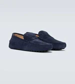 TOD'S Nuovo Gommino Driving Shoes - Blue
