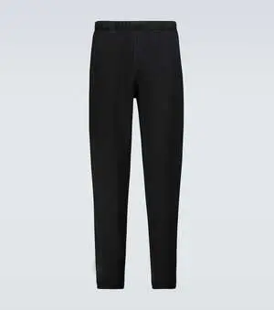 LES TIEN Classic Cotton Sweatpants - Black