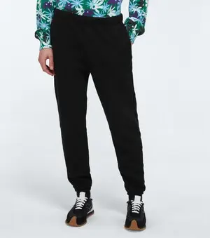 LES TIEN Classic Cotton Sweatpants - Black