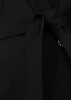 Acne Studios Jamila Belted Wool-blend Blazer