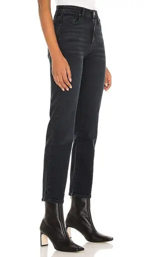 LE JEAN High Rise Sabine Straight In Black