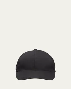 Prada Prada Nylon Baseball Cap Nero