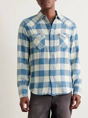 Ralph Lauren Buffalo-checked Flannel Shirt