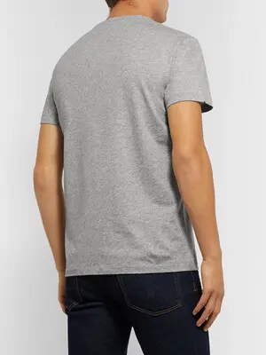 TOM FORD Mélange Cotton-jersey T-shirt