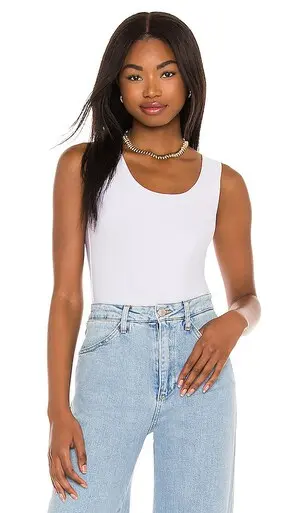 Commando Butter Tank Bodysuit - White