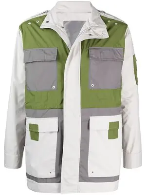 A-COLD-WALL* Rhombus Cargo Jacket - White