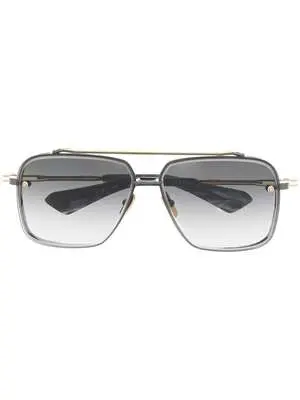 Dita Tinted Pilot Sunglasses - Black
