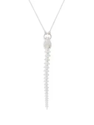 SHAUN LEANE Serpent Trace Diamond Necklace - Silver