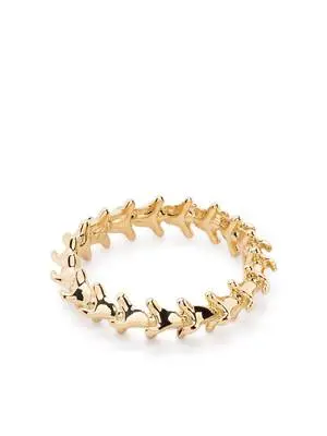 SHAUN LEANE Serpent Trace Band Ring - Gold