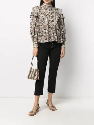 DONDUP Straight-leg Cropped Jeans - Black