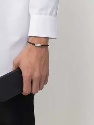 Le Gramme Nato Cable Bracelet - Silver