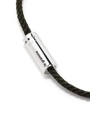 Le Gramme Nato Cable Bracelet - Silver