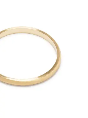 Le Gramme 18kt Yellow 1g Brushed Half Bangle Ring