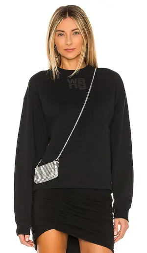 Alexander Wang Ribbed Sweatshirts Hoodies For Women